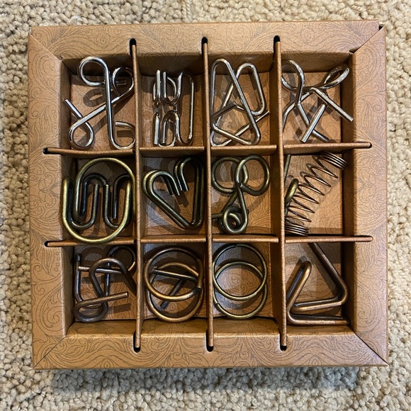 True Genius | Games | True Genius Ancient Metal Puzzles | Poshmark